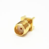 China Straight SMA Female Jack Connector for PCB Edge Mount Up to 18GHz for sale