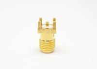 China Straight SMA Female Jack Connector for PCB Edge Mount Up to 18GHz for sale