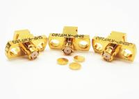 China MF180A Cable Female Right Angle SMP Flange Mount Connector for sale