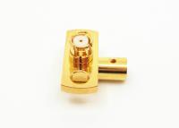 China Female RA Blind Mate Cable 50Ohm SMP RF Connector for sale