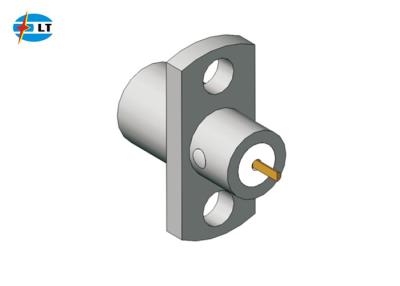 China RF 2 Holes Flange Mount Limited Detent SMP Male Connector for sale