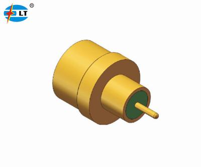 China Hermetically Sealed Gold Plating 50Ohm SMP Male RF Connector for sale