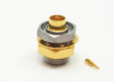 China SMP Plug Crimp Cable SMP RF Connector Blindmate Male for sale