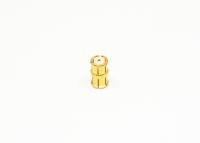 China Gold Plating Straight RF SMP Female To Female Adapter 50 Ohm for sale
