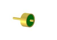 China 50Ohm RF Single Pin Header Hermetic Glass To Metal Seal for sale