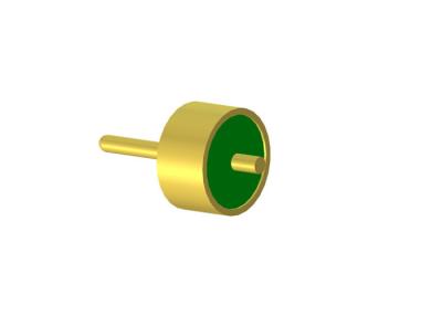 China 50Ohm RF Single Pin Header Hermetic Glass To Metal Seal for sale