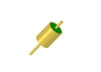 China 1 Pin Hermetic 50Ohm Glass To Metal Seal Connectors RF Feedthru For Custom Packages for sale
