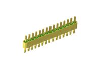 China Straight Cut Hermetic DC 15 Pin Header With Bonding On Both Flattened Side JMC-1295-JH for sale