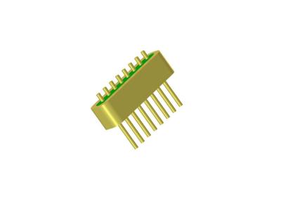 China 8 Pin Hermetic DC Glass To Metal Seal Connectors For Gold Wire Bonding Surface JMC-1645-JH for sale