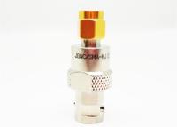 China 50Ω RF Straight BNC Female to SMA Male Adapter for sale