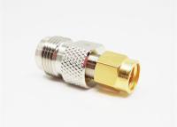China Straight TNC Female to SMA Male RF Adapter 50Ohm for sale