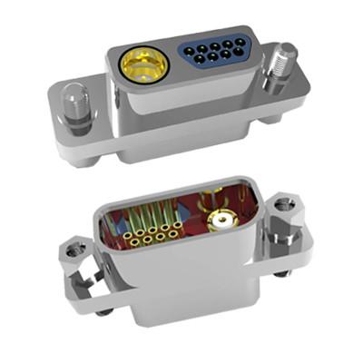China Integrated Mixed Hybrid RF Connector Assemblies High & Low Frequency for sale