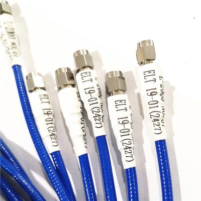 China Nickel Plated SMA Male Stainless Steel Length 2000mm with Cable MF147A/MF147B Diameter=0.93mm for sale