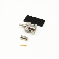 China Male RF Coax BNC Connectors CCTV For SFF-50-2-2 Cable Connector for sale