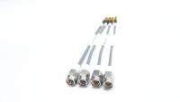 China 50ohm SMA Male Type Cable Assembly With CXN3506 Cable Diameter=0.5 mm for sale