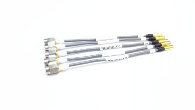 China 50ohm SMA Male Type Cable Assembly With CXN3506 Cable Diameter=0.5 mm for sale