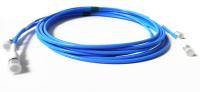 China 3000mm Length RF Cable Assemblies Nickel Plated 6GHz Flex402 Cable Diameter=0.91mm for sale