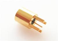 China Male PCB Mount SMP RF Connector Limited Detent Hermetic Sealed Connector for sale
