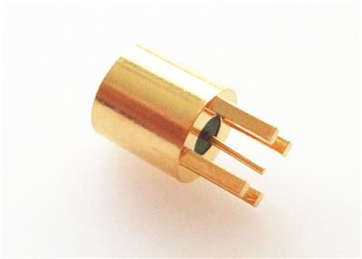 China Male PCB Mount SMP RF Connector Limited Detent Hermetic Sealed Connector for sale