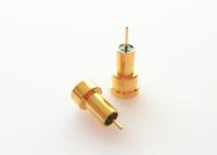 China SMP Male Straight Chamfer Pin Termination Microstrip RF Connector Hermetically Seal Limited Detent for sale