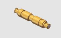 China Brass RF Adapter Connector Straight SMP Female to Female with φ5 for sale