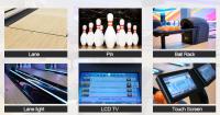 China Affordable Amf Bowling Pinsetter Lane Equipment For 25m Lanes With OEM Acceptance for sale