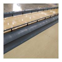 China Grey Brunswick Bowling Alley Equipment With Durable Lanes and Glow Effect Bowling Bumper for sale