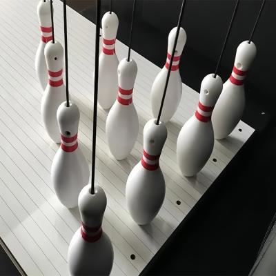 China String Pinsetter Bowling Machine With Bowling Pins for Fitness Exercise Body Steel for sale