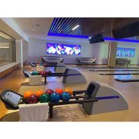 China Fun and Exciting Projection Bowling Alley for Amf Bowling Equipment 25m Length for sale