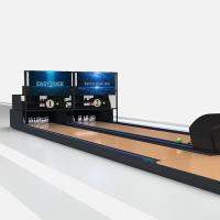 China Entertainer Center Duckpin Bowling Pinsetter With Bowling Ball Return Motor for sale