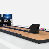 China Entertainer Center Duckpin Bowling Pinsetter With Bowling Ball Return Motor for sale