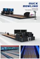 China Efficient Duckpin Bowling Alley Pinsetter Duckpin Mini Bowling Lane Exercise Muscle for sale