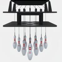 China Fitness Exercise Body Design Bowling Alley Lane String Pinsetter String Bowling Lane for sale