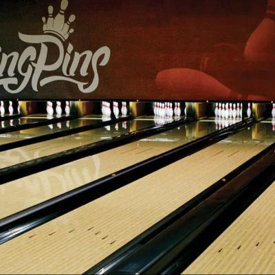 China Metal Fitness Center Acrylic Bowling Lanes Equipment With High Abrasion Resistance for sale