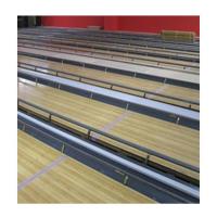 China Grey Bowling Alley Accessories Bowling Alley Bumpers For Indoor Game for sale