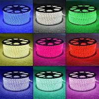 China Waterproof High Voltage Cuttable 50M 100M Roll White Color Rgb Strip Light Manufactured for sale