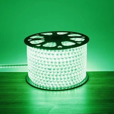 China High Voltage Brightness Flexible Bande Luces Tape Led Strip Lights with Custom Size PVC for sale