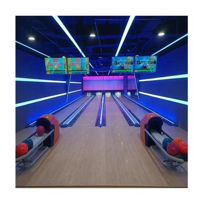China Amusement Park Bowling Machine Durable and Customized with Ball Weight 13-14 Pounds Male for sale