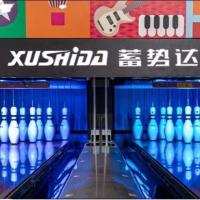 China USBC Standard Tenpin Bowling Equipment With 3D Embroidery Logo Synthetic Lane for sale