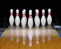 China Direct USBC Approved Bowling Pins Wood Core Plastic Coated Glow In Dark Bowling Machine for sale