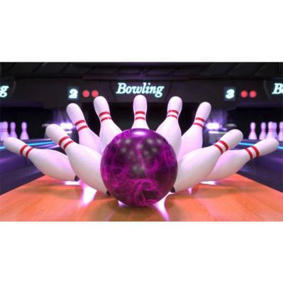 China Hot Standard Size White Cylindrical Bowling Pin with Durable and Sturdy Structure for sale