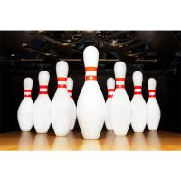 China Bowling Pins with Ergonomic Shape Classic Design Durable Polyurethane Material for sale