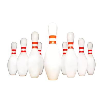 China Impact Resistant Bowling Alley Pin Easy To Stack And Arrange Standardized Size for sale