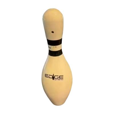 China Smooth Surface Custom Bowling Pins With Dense And Hard Material Ergonomic Shape for sale
