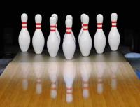 China White High Grade Polyurethane Bowling Pin For Indoor Entertainment for sale