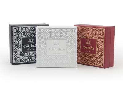 China Custom Perfume Paper Box Packaging with Hot Stamping - 1.5-3mm Greyboard, 300K Monthly Capacity for sale