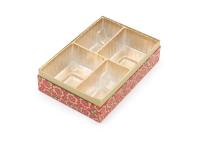 China Custom Recycled Chocolate Presentation Boxes with Gold Tray | 1000pcs MOQ | 15-25 Day Delivery for sale