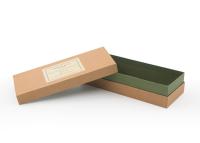 China Custom Eco-Friendly Kraft Paper Gift Boxes with 600-1600g Cardboard & 157-250g Art Paper for Stationery Packaging for sale