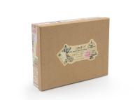 China Custom Eco-friendly Kraft Paper Gift Box with Lid for Shirt & Garment Packaging - 1000pcs MOQ, 500000 Monthly Capacity for sale