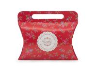 China Custom Printed Pillow Gift Boxes 300-400gsm Paper with 3,000 MOQ for Cosmetics & Perfume Packaging for sale